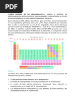 Origen de Los Elementos y de La Tabla Periodica | PDF | Alquimia ...