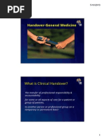 Isbar Clinical Handover Form - Template | PDF