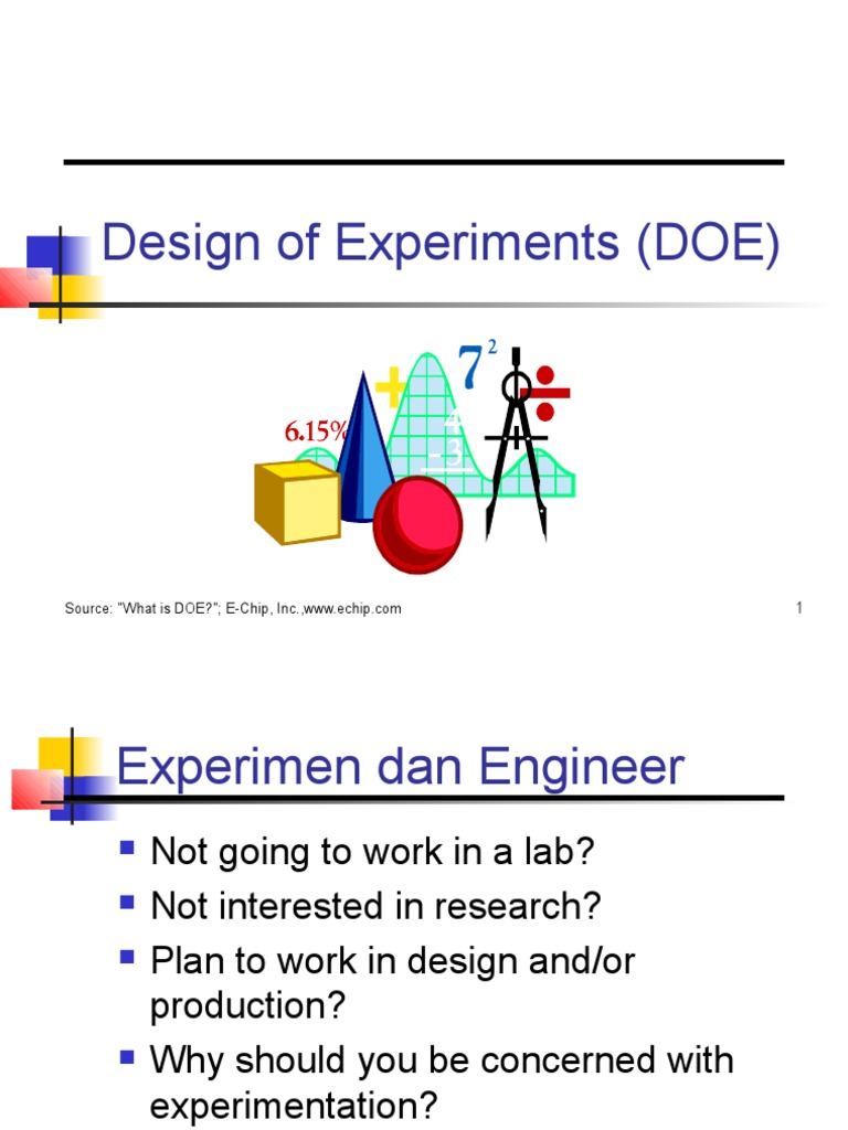 Design of Experiments (DOE) | PDF | Business | Leisure