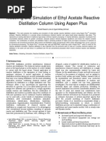 Aspen Plus RadFrac Modeling Guide | PDF | Distillation | Separation ...