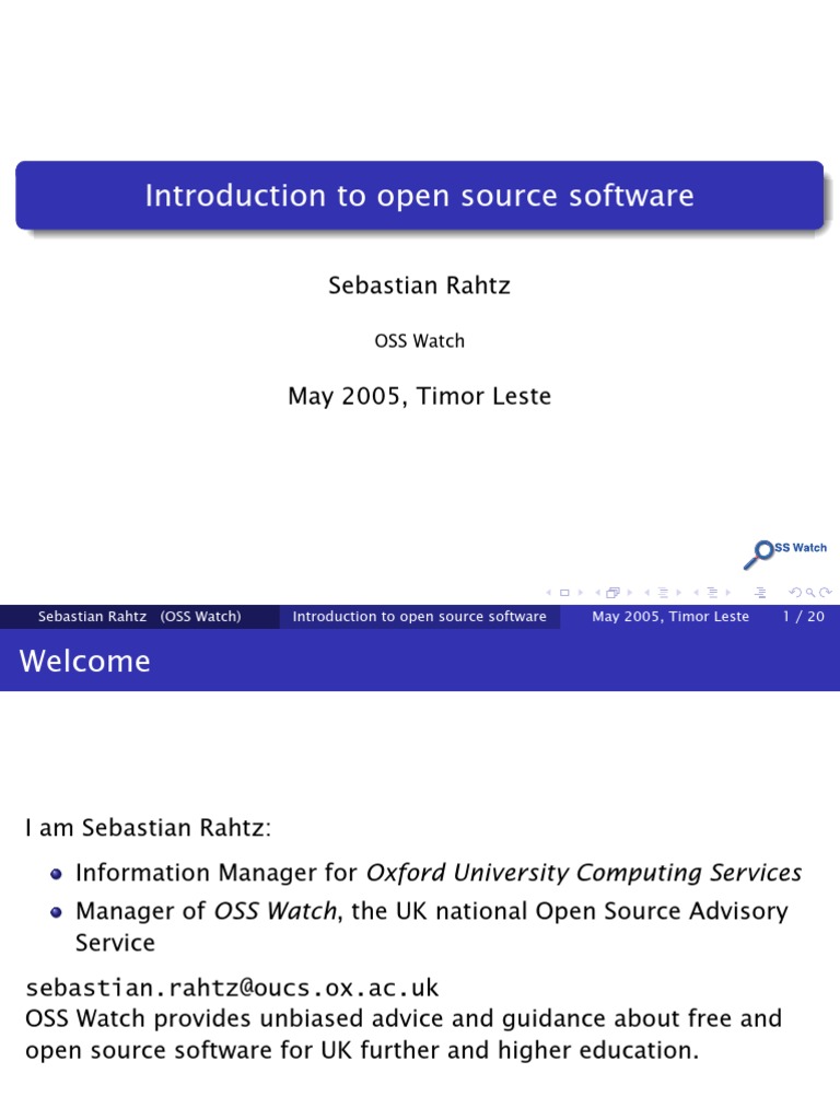 Open Source - Introduction | PDF | Proprietary Software | Source Code