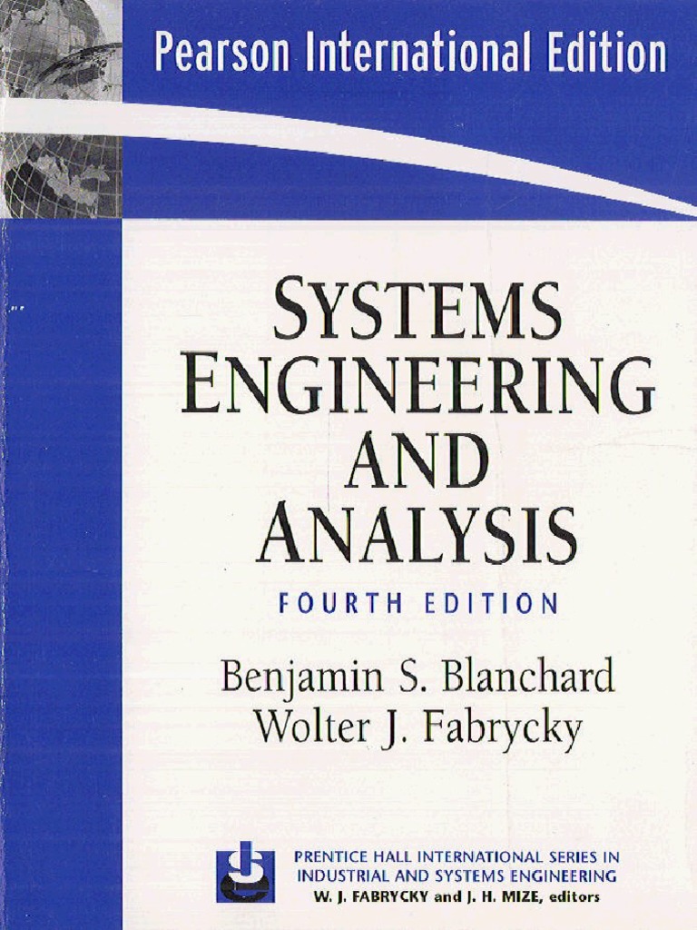 System Engineering and Analysis | PDF