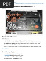 Basic Motor Formulas and Calculations PDF | PDF | Horsepower | Torque