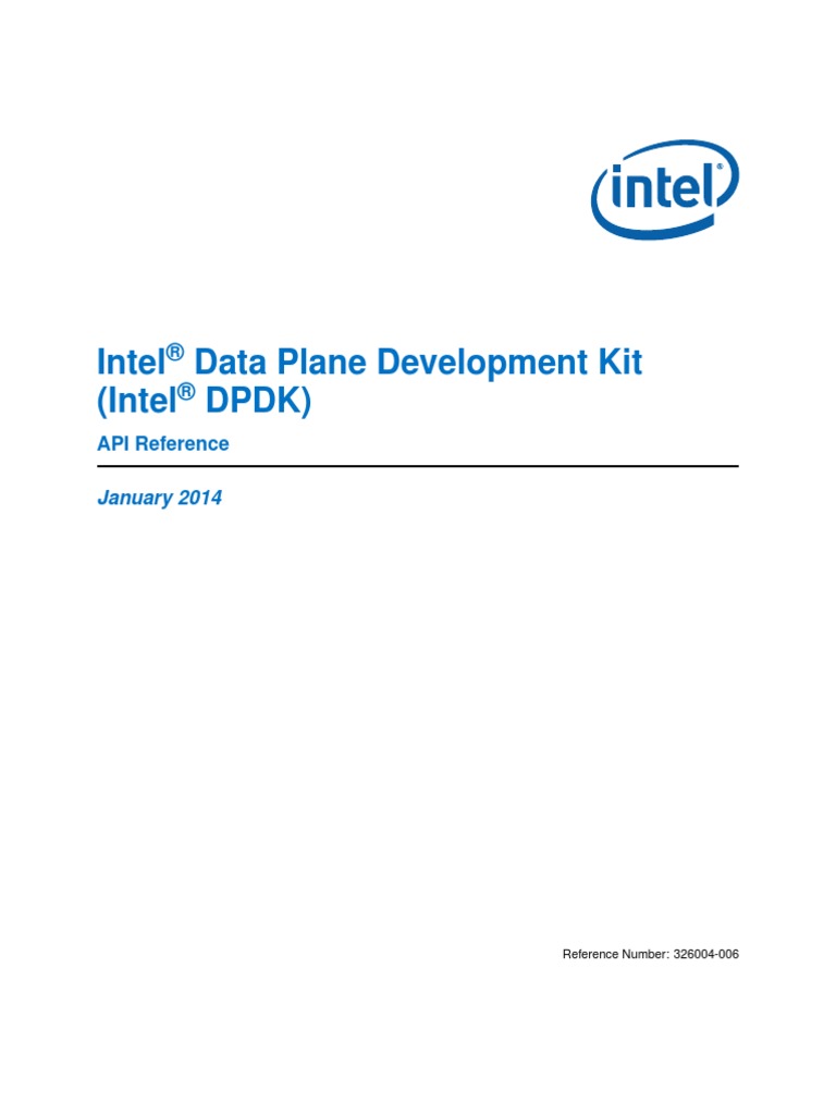 Intel DPDK API Reference | PDF | Internet Protocols | Computer Programming