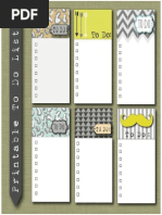 Binder Covers - Chevrons | PDF