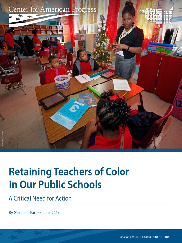 Retaining Teachers of Color in Our Public Schools | PDF | Employee ...