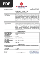 National Synthetic Enamel Gloss I Data Sheet | PDF | Vitreous Enamel ...
