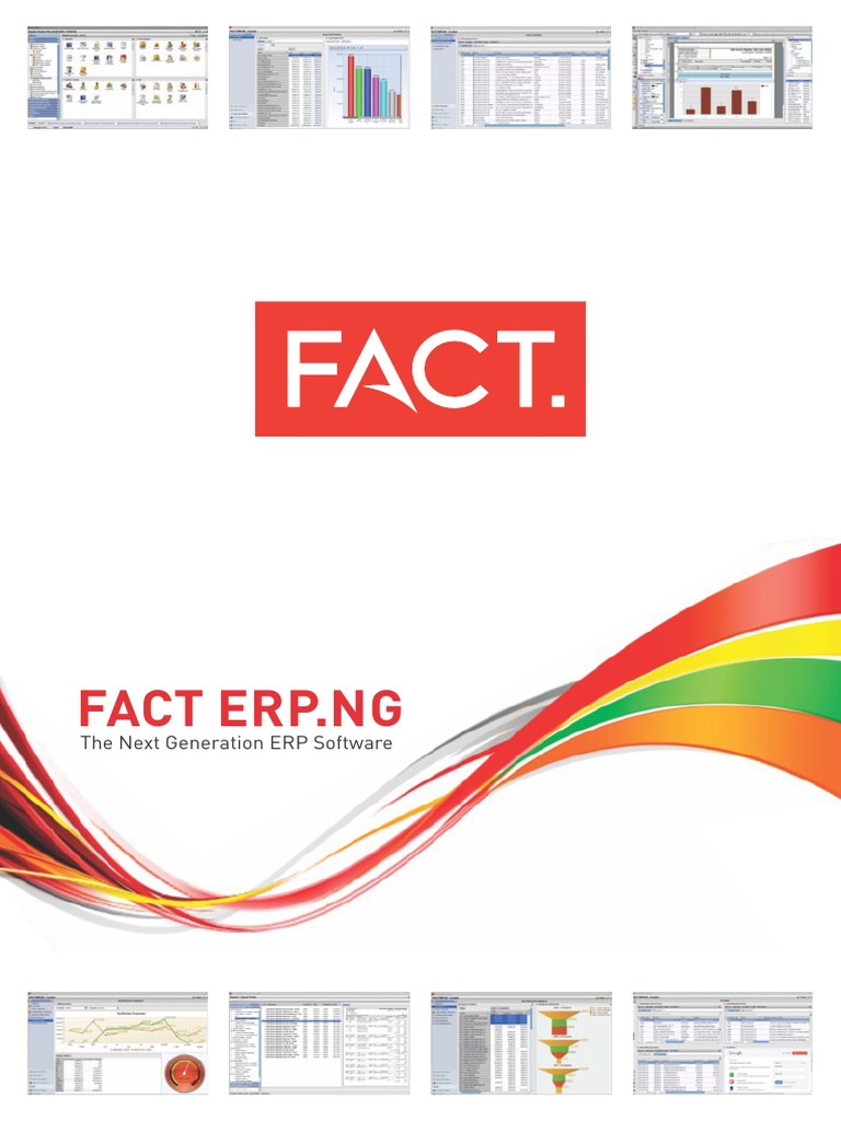 Fact Erp - NG: The Next Generation ERP Software | PDF | Debits And ...