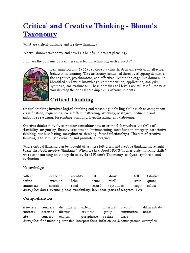 Critical and Creative Thinking | PDF | Critical Thinking | Creativity