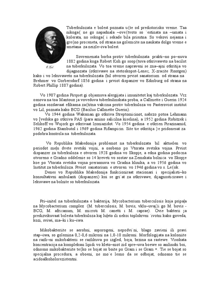 Tuberkuloza | PDF