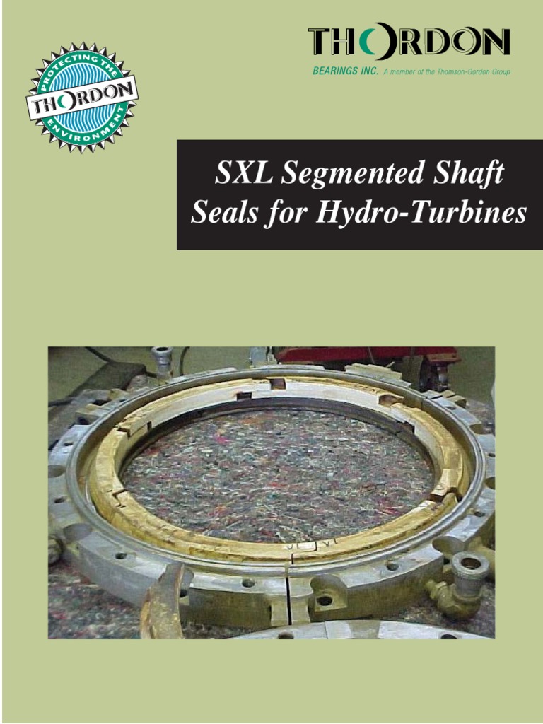 Segmented Shaft Seal Brochure Apr 08 | PDF | Turbine | Bearing (Mechanical)