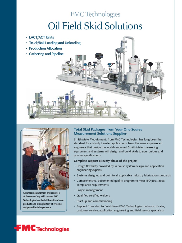 (SF0A029) Oil Field Skid Solutions | PDF | Industries | Energy And Resource