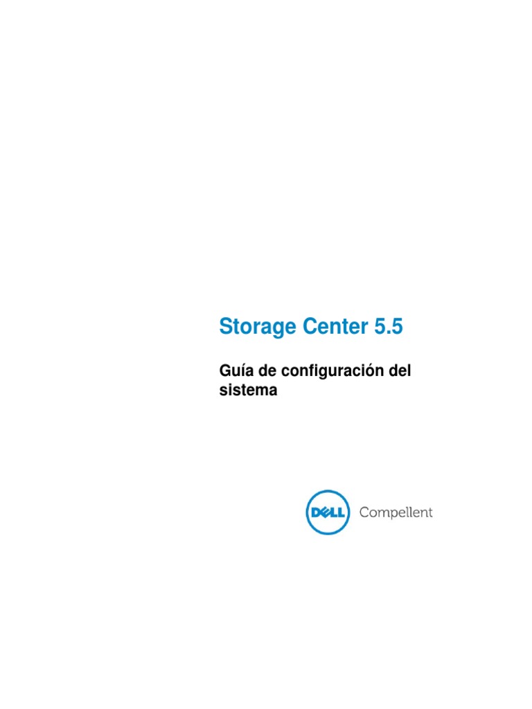 Dell Compellent Storage Series30 Setup Guide Es MX | PDF | Correo ...