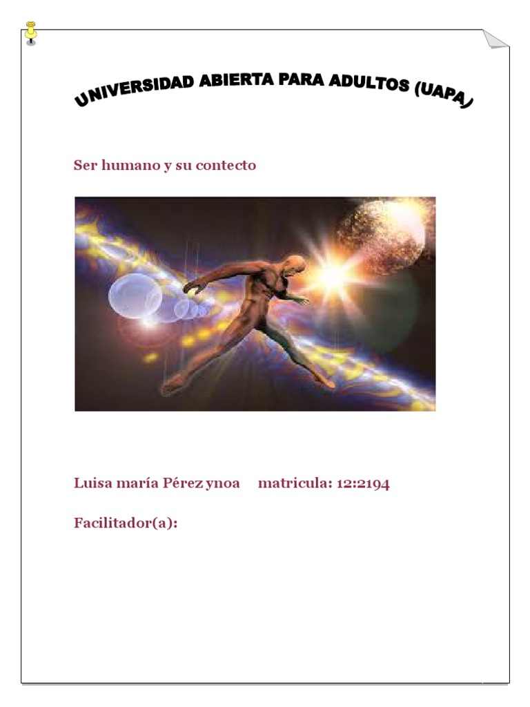 Tarea I de El Ser Humano y Su Contexto Paula | PDF | Dignidad | Homo ...