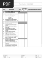 Draft of GLP Inspection Checklist | PDF | Organisation For Economic Co ...