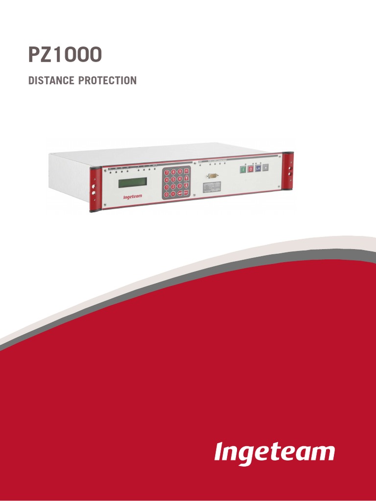 PZ1000 Protección de Línea | PDF | Relay | Port (Computer Networking)