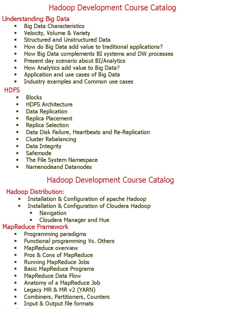 Big Data and Hadoop Development Guide | PDF | Computers | Technology ...