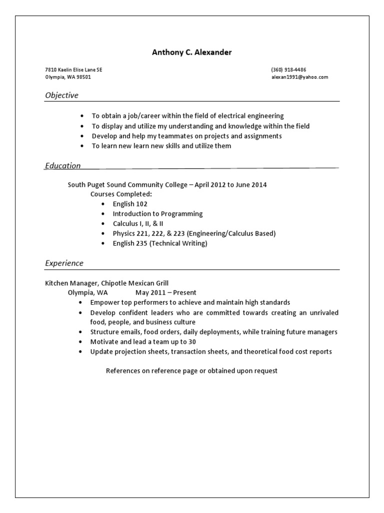 My Resume | PDF