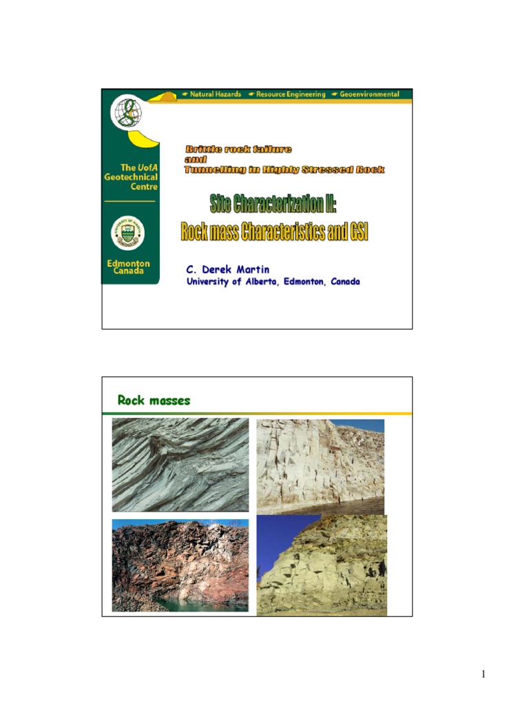 GSI | Rock (Geology) | Geology
