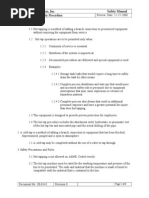 Hot Tapping Safety and Procedure Guide | PDF | Welding | Construction