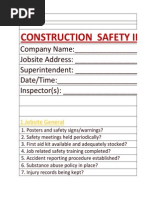 Demolition Checklist | PDF | Demolition | Firefighting