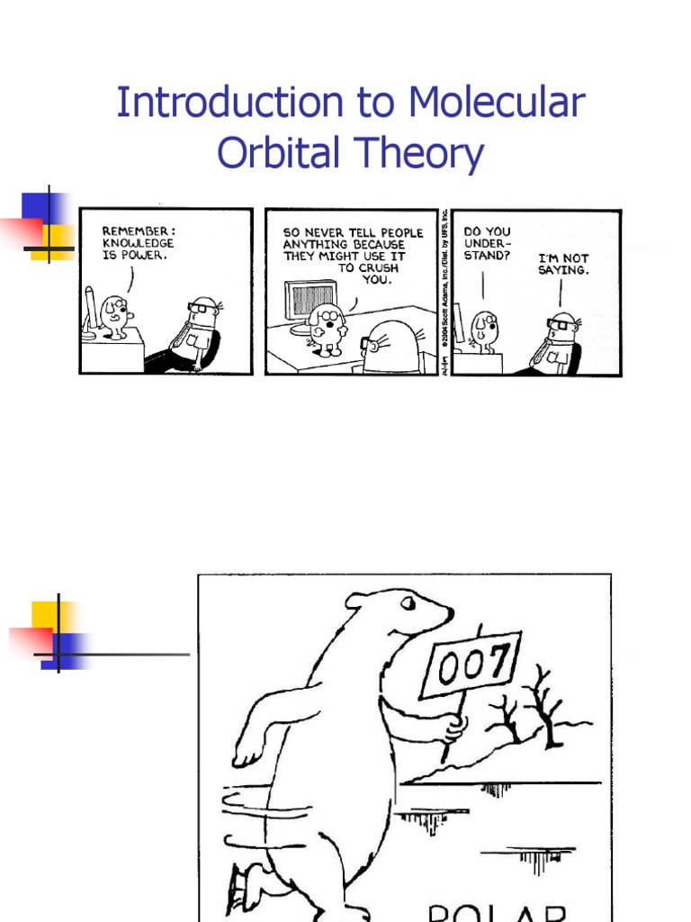 Introduction To Molecular Orbital Theory | PDF | Molecular Orbital | Chemical Bond
