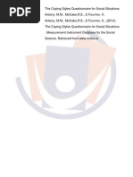 Adult Rejection Sensitivity Questionnaire | PDF | Psychometrics ...