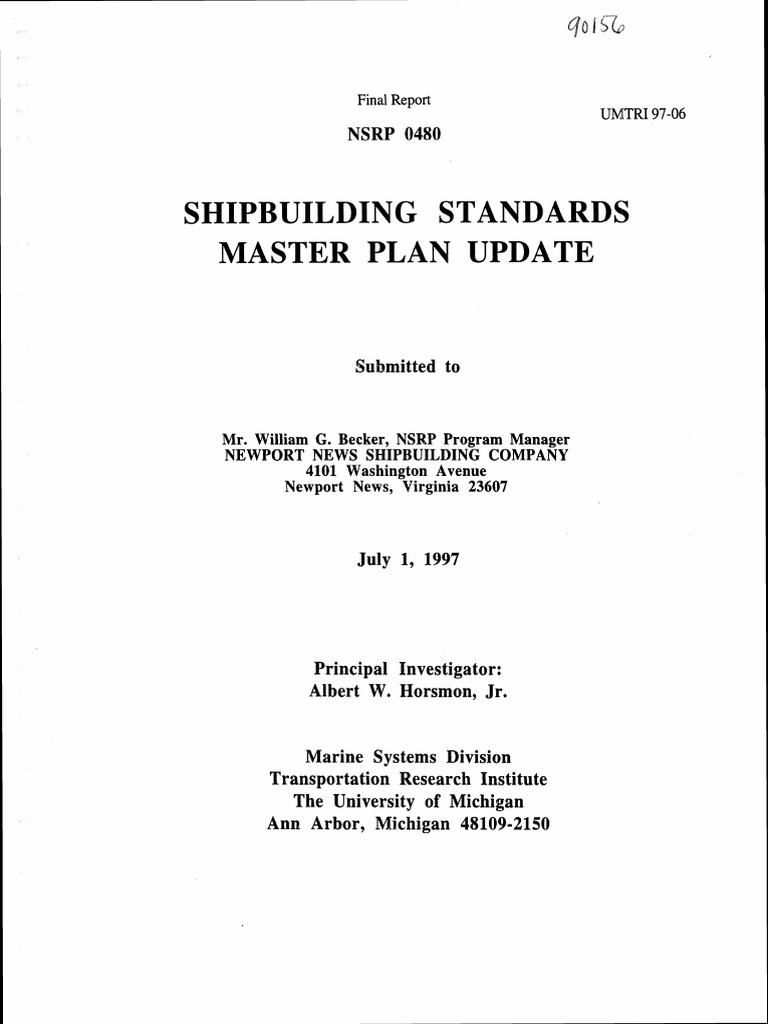 Shipbuilding Stanadard | PDF | Science & Mathematics | Technology ...