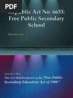 Republic Act No. 6728 Amended by RA 8545 | PDF | Private School ...