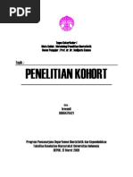 Makalah Studi Kohort | PDF | Pengembangan Diri | Kesehatan Holistik