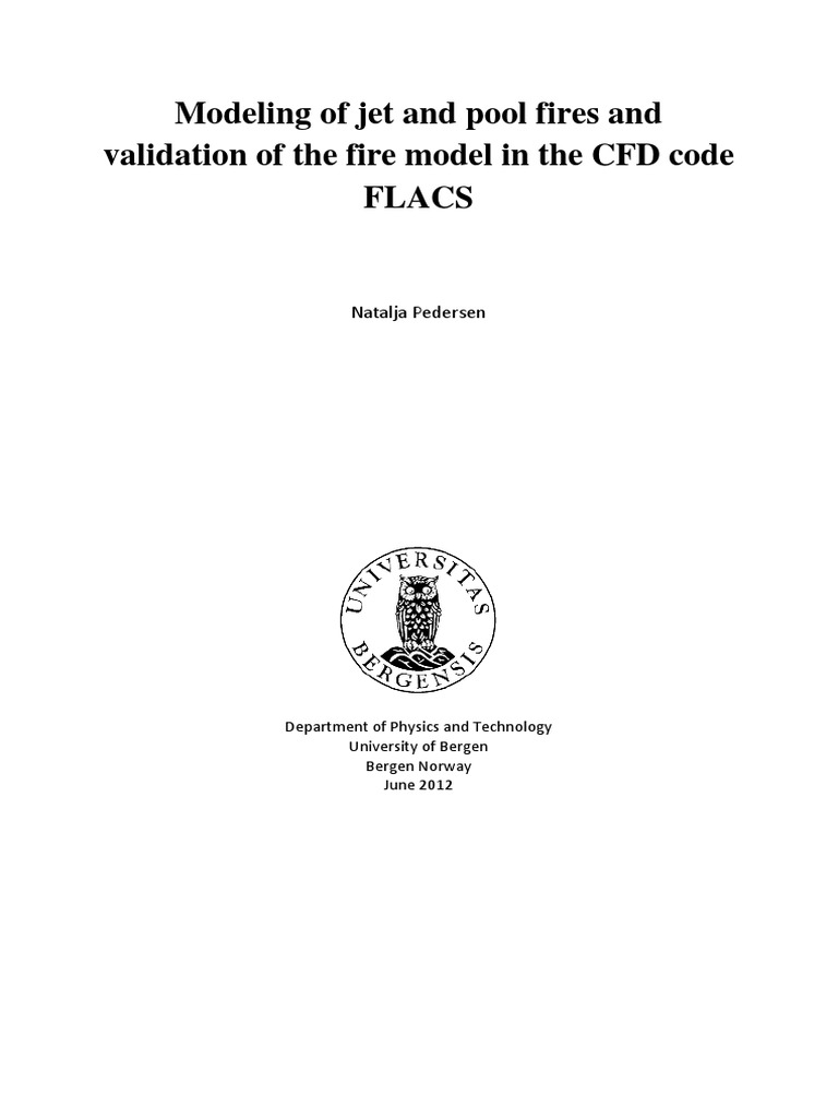 Jet and Pool Fire Modeling | PDF | Combustion | Heat Transfer