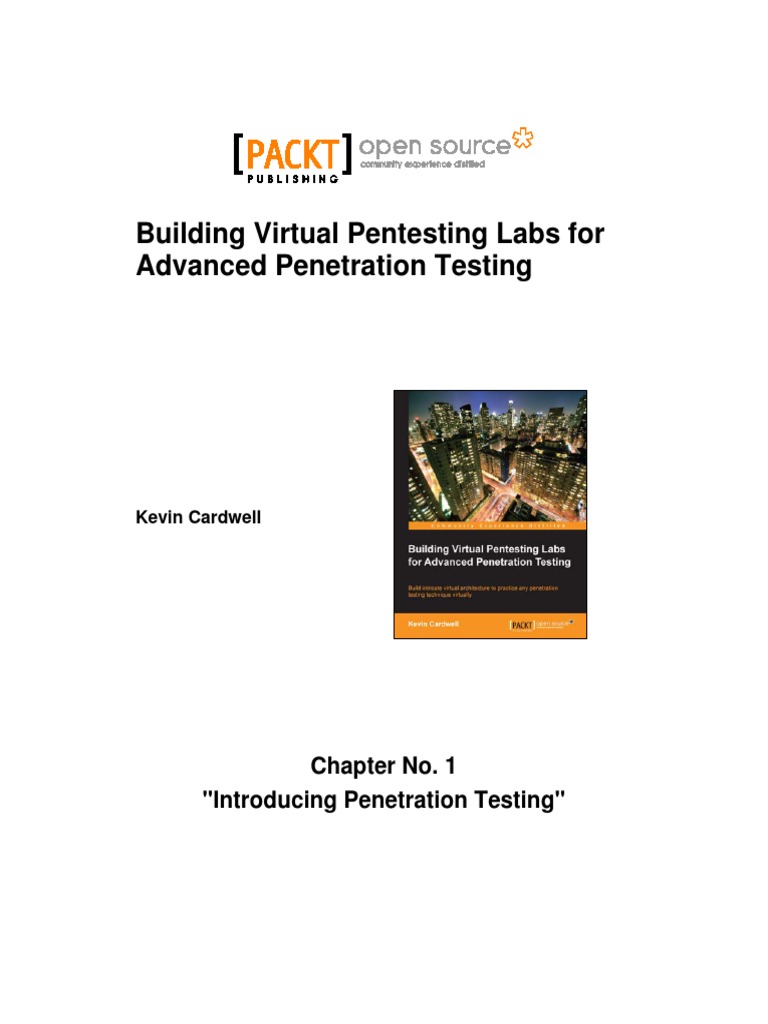 Building Virtual Pentesting Labs For Advanced Penetration Testing ...