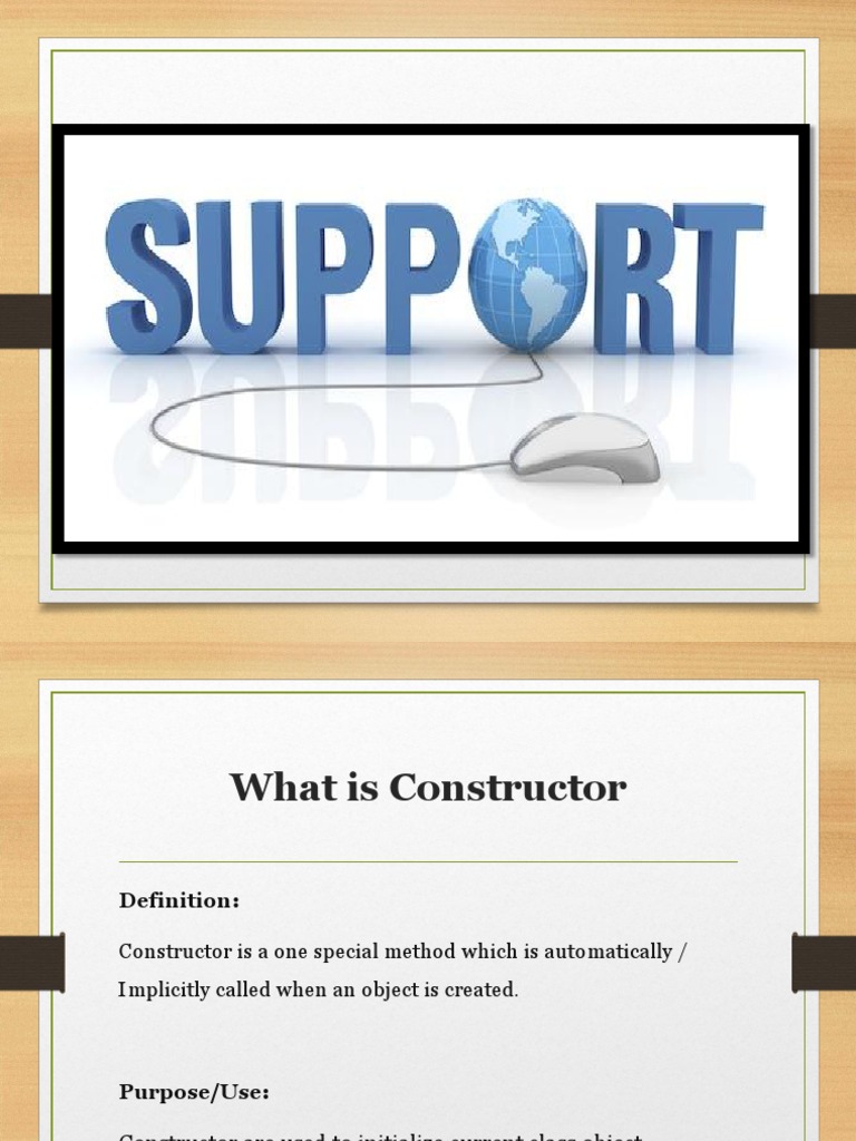 Constructor Ooabap Constructor Object Oriented
