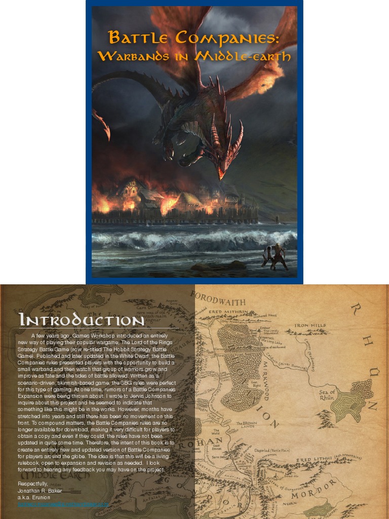 Battle Companies | PDF | Orc (Middle Earth) | J. R. R. Tolkien