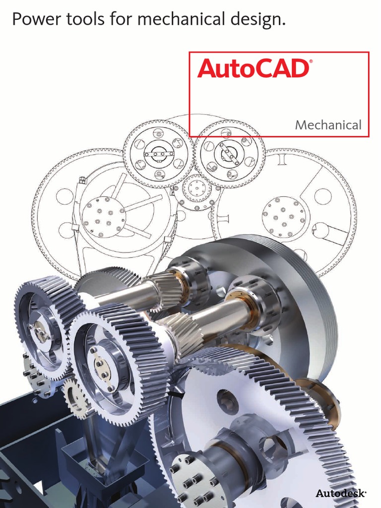Autocad Mechanical Detail Brochure en | PDF | Autodesk | Auto Cad