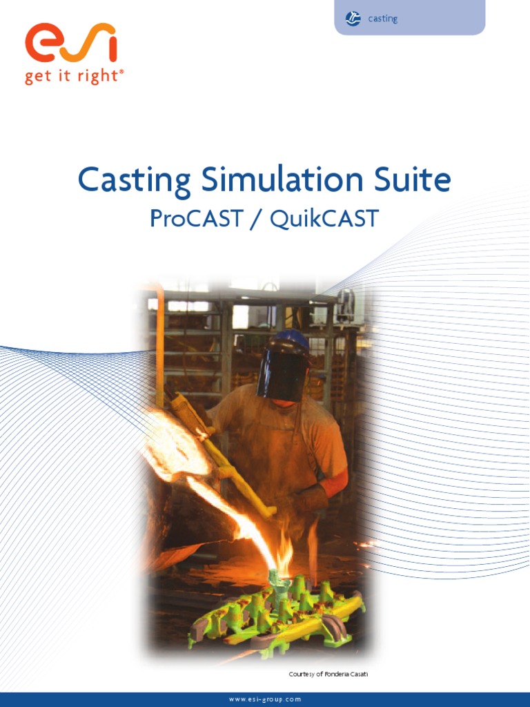 Pro Cast | PDF | Casting (Metalworking) | Simulation