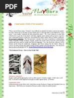 Fish Names in Tamil and English | PDF | Fishing Industry | Fish