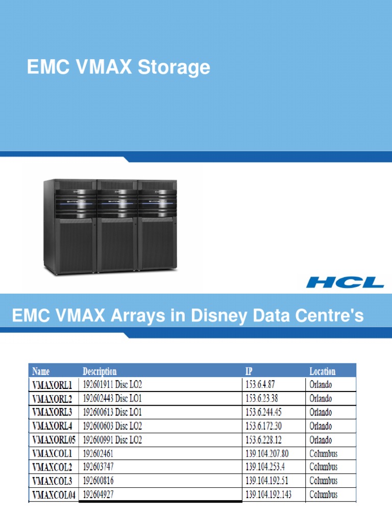 Emc Vmax | PDF | Computer Data Storage | Replication (Computing)