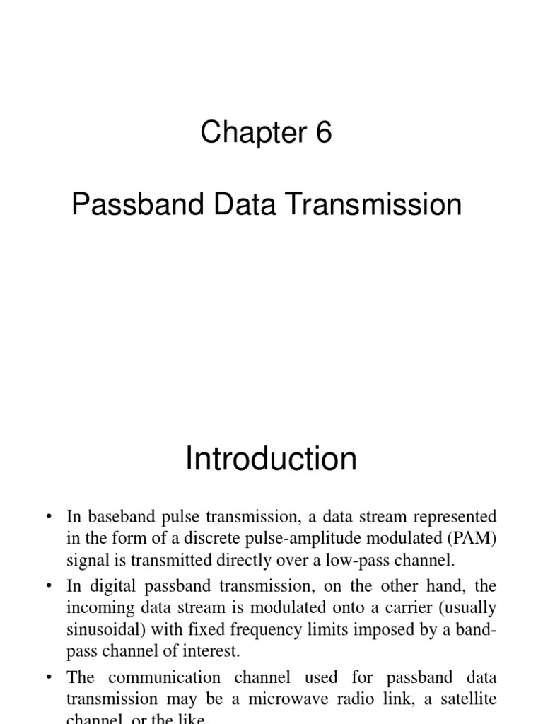 Ch06-Part 1 | PDF | Modulation | Radio Technology