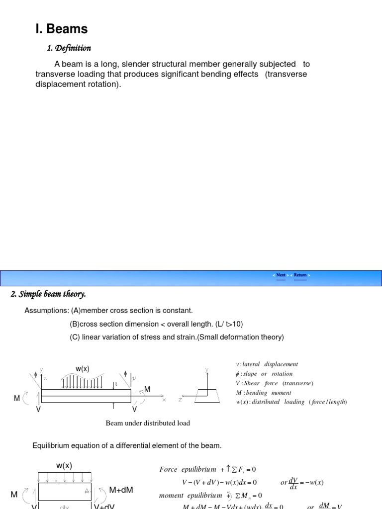 Beam&Grid | PDF | Bending | Beam (Structure)