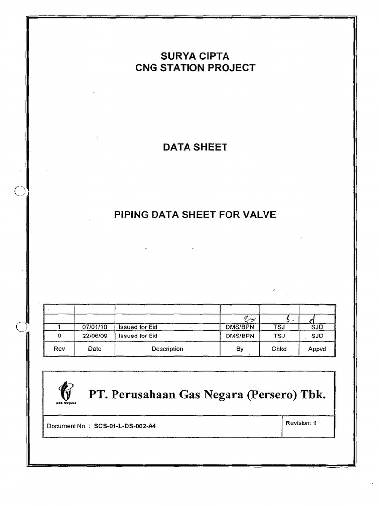 Valve Sheet | PDF | Valve | Screw