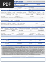 RCBC App Form Front Editable | PDF | Law