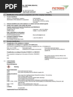 MB175 Markem Imaje MSDS | PDF | Toxicity | Dangerous Goods