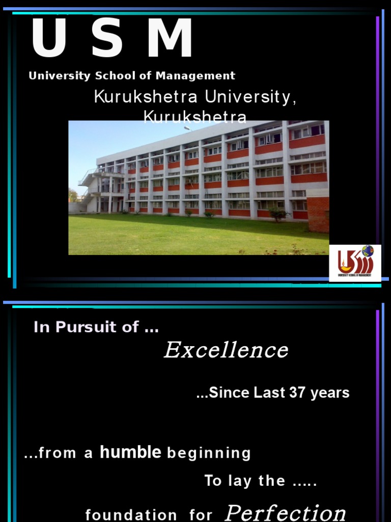 University School of Management Overview | PDF | Business