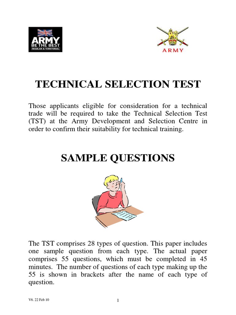 UK ARMY Technical Selection Tests | PDF | Metre | Odds