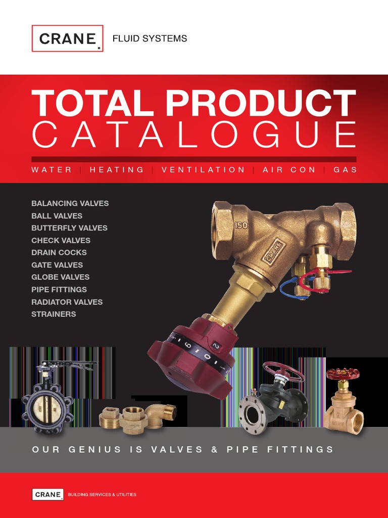 Crane Total Product Catalog - Complete | PDF | Valve | Gas Technologies