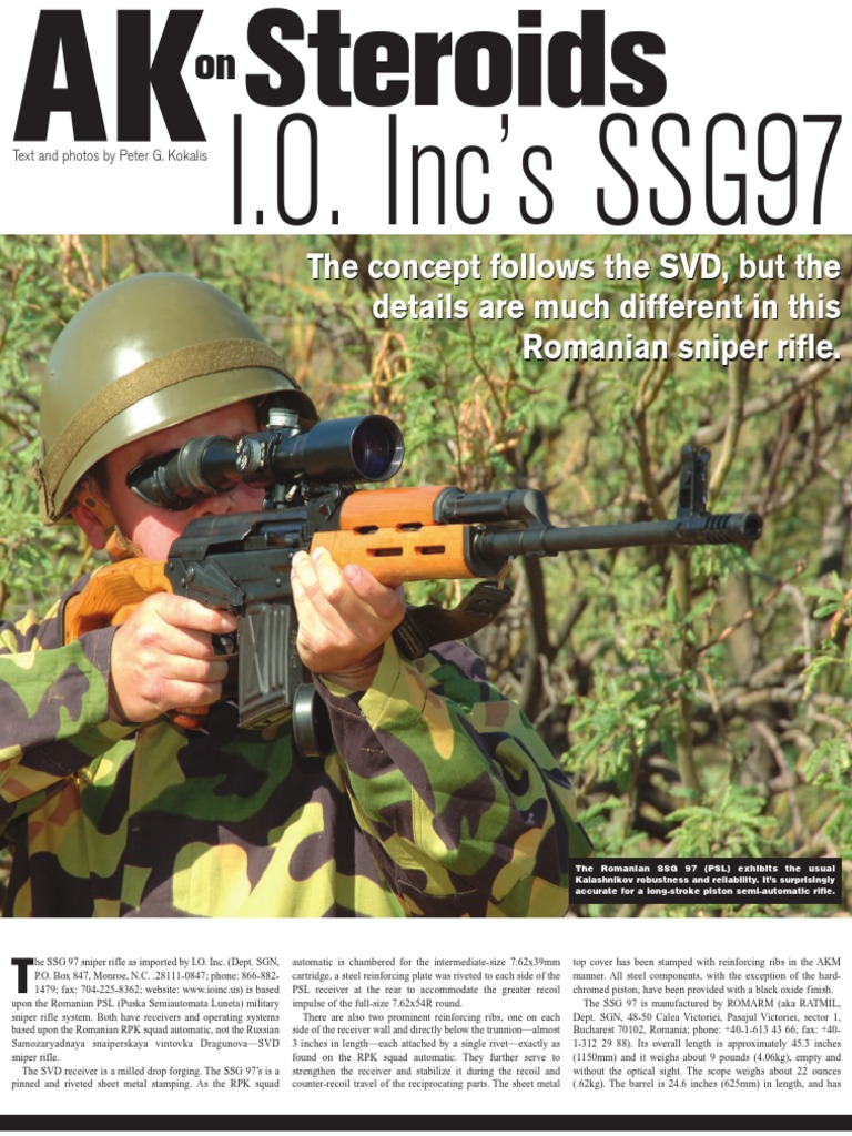 SSG 97 Article | PDF | Telescopic Sight | Cartridge (Firearms)