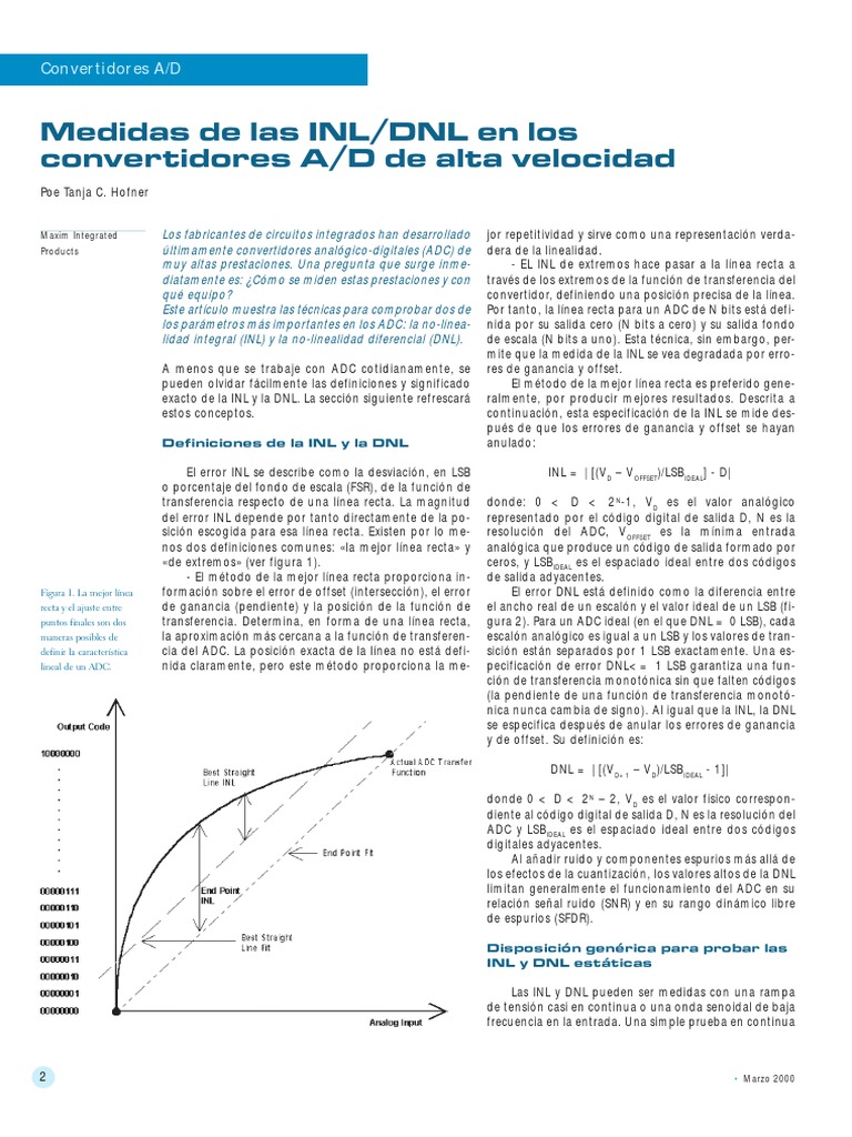 Inl DNL | PDF