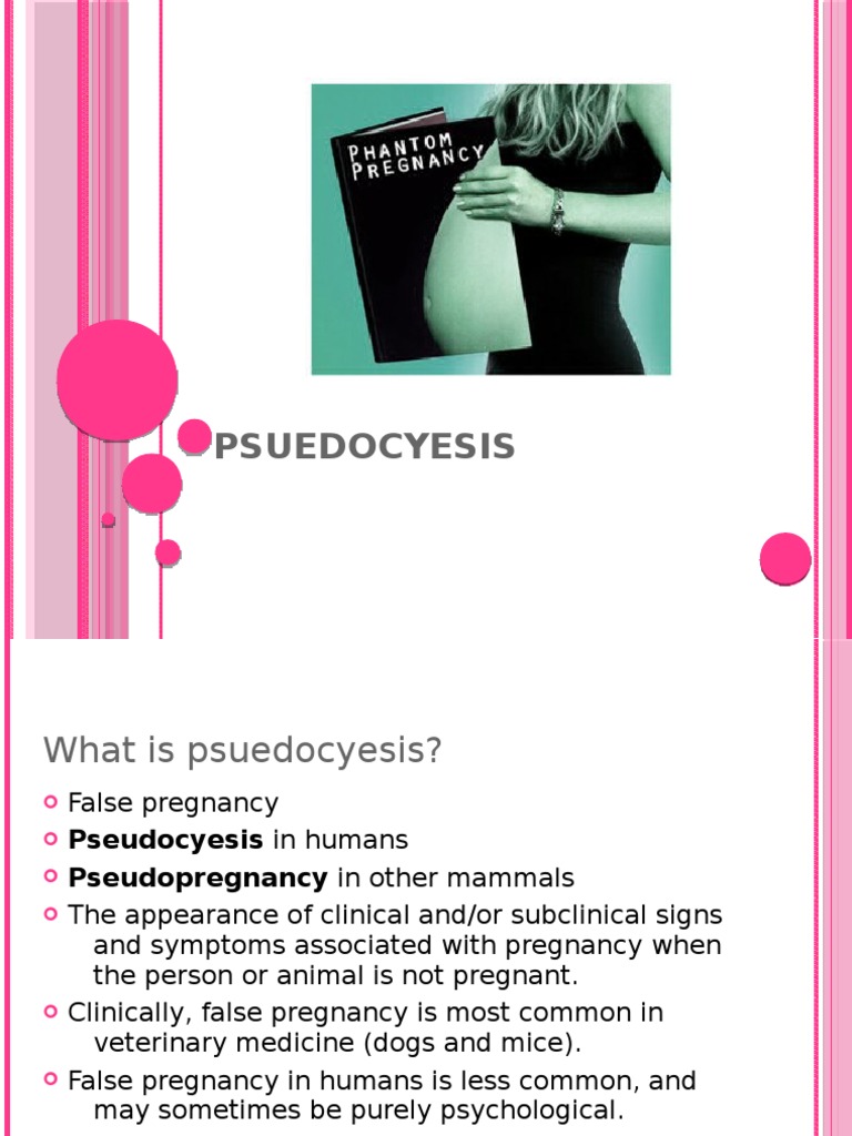 Understanding Pseudocyesis in Humans | PDF | Pregnancy | Anxiety