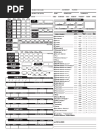 Pathfinder Eidolon Character Sheet | PDF | Tabletop Games | Role ...
